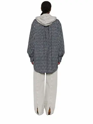 Miu Miu Camicie Flanella Check
