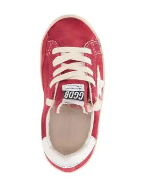 GOLDEN GOOSE Super Star Suede Upper Leather Star And Heel