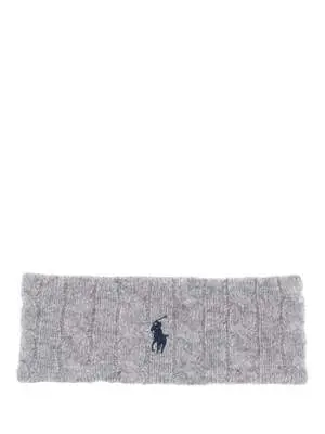 Ralph Lauren W Csh Cbl Hb Hat Bucket - Soft Grey