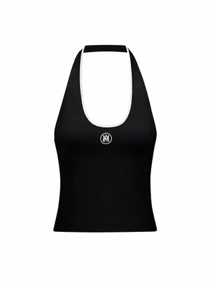 Amiri Ma Halter Top - Black