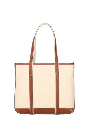 Ralph Lauren Canvas/leather Sm Shp Tte Tte Sma