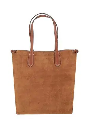 Ralph Lauren Suede/leather Blpt N/s Tte Tte Lrg