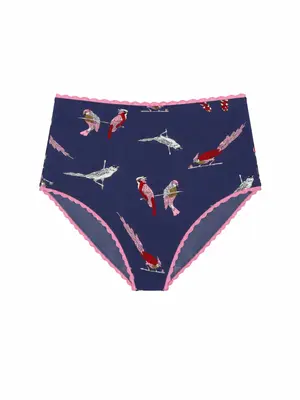LAURA URBINATI High Waist Brief - Viola