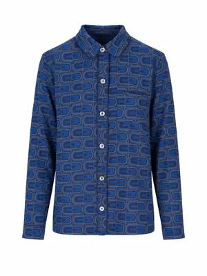 LAURA URBINATI Pigiama Shirt - Blu