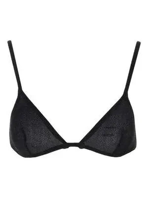 LAURA URBINATI Reggiseno Triangolo Nudo Nero - Black