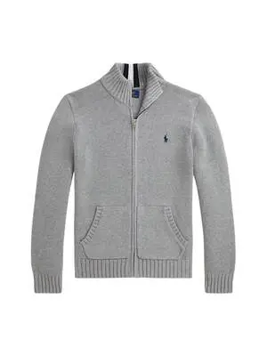 Polo Ralph Lauren Ls Fz Mock Tops Sweater