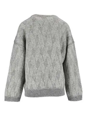 Peserico Knitted Sweater - Grey