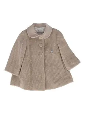 Monnalisa Cappotto Tenerone Panno T - White
