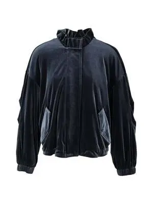 EMPORIO ARMANI WOMAN Blouson Jacket - Grey