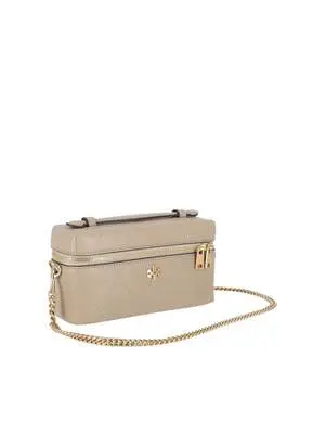 Tory Burch Charlie Quilted East West Vanity Case