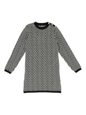 Balmain Knit Dress - White