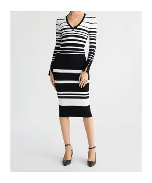 Liu Jo Striped Knit Dress