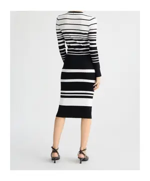 Liu Jo Striped Knit Dress