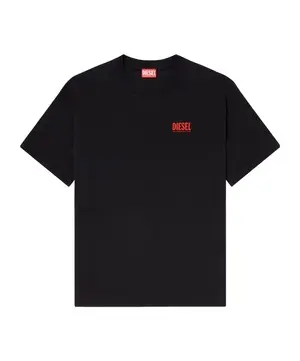 DIESEL® Logo Print T-shirt - Black