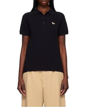 Maison Kitsuné Baby Fox Patch Polo Shirt