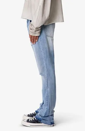 Mnml B484 Distressed Flare Jeans