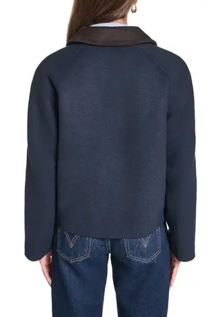LEVI'S Zip Front Jacket - Navy