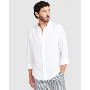 VACAY SWIMWEAR Linen Shirt - White