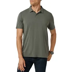Travis Mathew Cloud Classic Performance Polo - Dark Olive