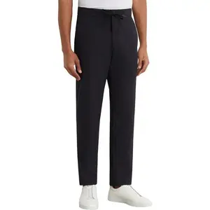 REISS Rider R-flex Technical Stretch Trousers - Navy