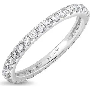 Bony Levy Audrey 18k Gold Diamond Band Ring - 18kw