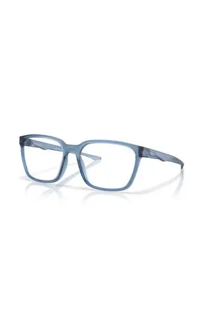 Oakley 56mm Rectangle Optical Glasses - Blue