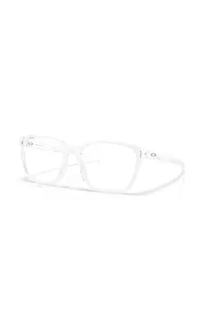 Oakley 56mm Rectangle Optical Glasses - Transparent