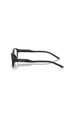 DIESEL® 53mm Rectangle Optical Glasses - Black