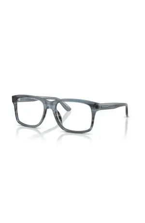Dolce & Gabbana 53mm Square Optical Glasses - Blue