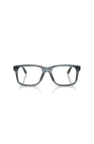 Dolce & Gabbana 53mm Square Optical Glasses - Blue