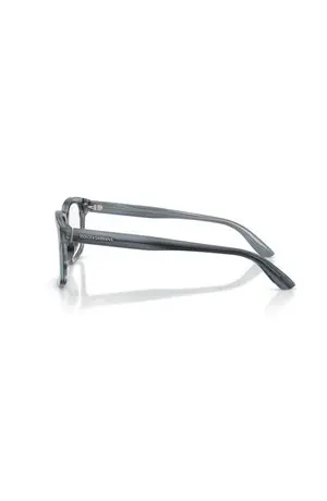 Dolce & Gabbana 53mm Square Optical Glasses - Blue