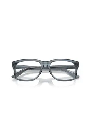 Dolce & Gabbana 53mm Square Optical Glasses - Blue