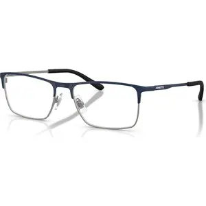 ARNETTE 55mm Rectangle Optical Glasses - Blue