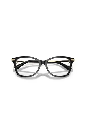 JIMMY CHOO 54mm Rectangle Optical Glasses - Black