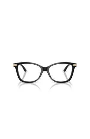 JIMMY CHOO 54mm Rectangle Optical Glasses - Black