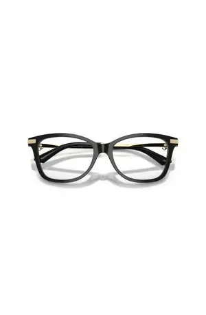 JIMMY CHOO 54mm Rectangle Optical Glasses - Black