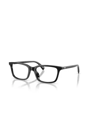 Emporio Armani 53mm Cat Eye Optical Glasses - Black