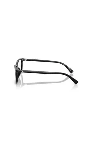 Emporio Armani 53mm Cat Eye Optical Glasses - Black