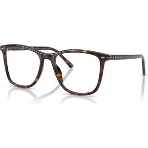 Ray-ban 54mm Square Optical Glasses - Tortoise