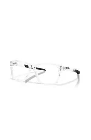 Oakley 53mm Square Optical Glasses - Transparent