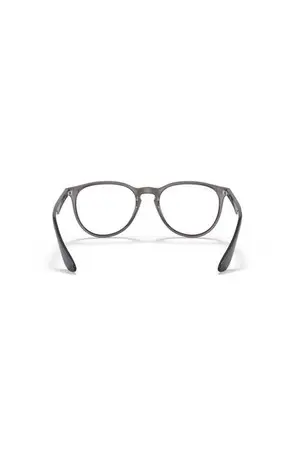 Ray-ban 51mm Round Optical Glasses - Grey