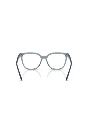 VOGUE EYEWEAR 50mm Square Optical Glasses - Blue