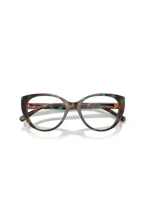Tory Burch 52mm Cat Eye Optical Glasses