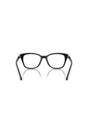 SWAROVSKI 52mm Rectangle Optical Glasses - Black