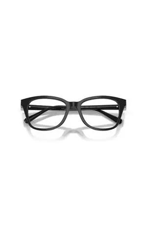 SWAROVSKI 52mm Rectangle Optical Glasses - Black
