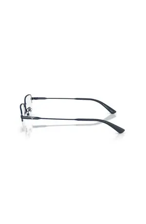 Emporio Armani 54mm Rectangle Optical Glasses - Blue