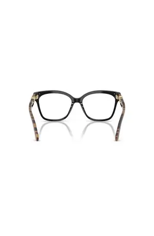 Michael Kors 55mm Square Optical Glasses - Black