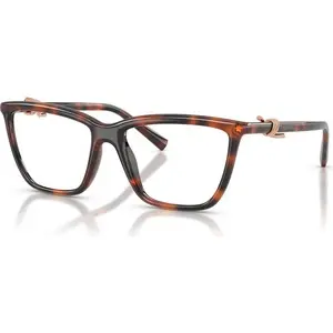 Tiffany & Co. 53mm Cat Eye Optical Glasses - Tortoise