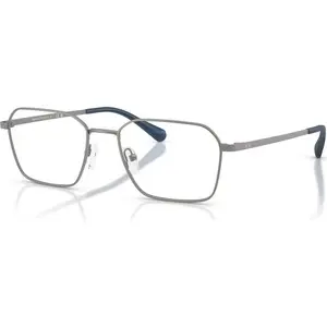 Armani Exchange 53mm Irregular Optical Glasses - Grey