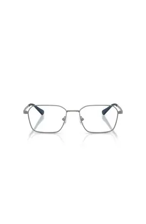 Armani Exchange 53mm Irregular Optical Glasses - Grey